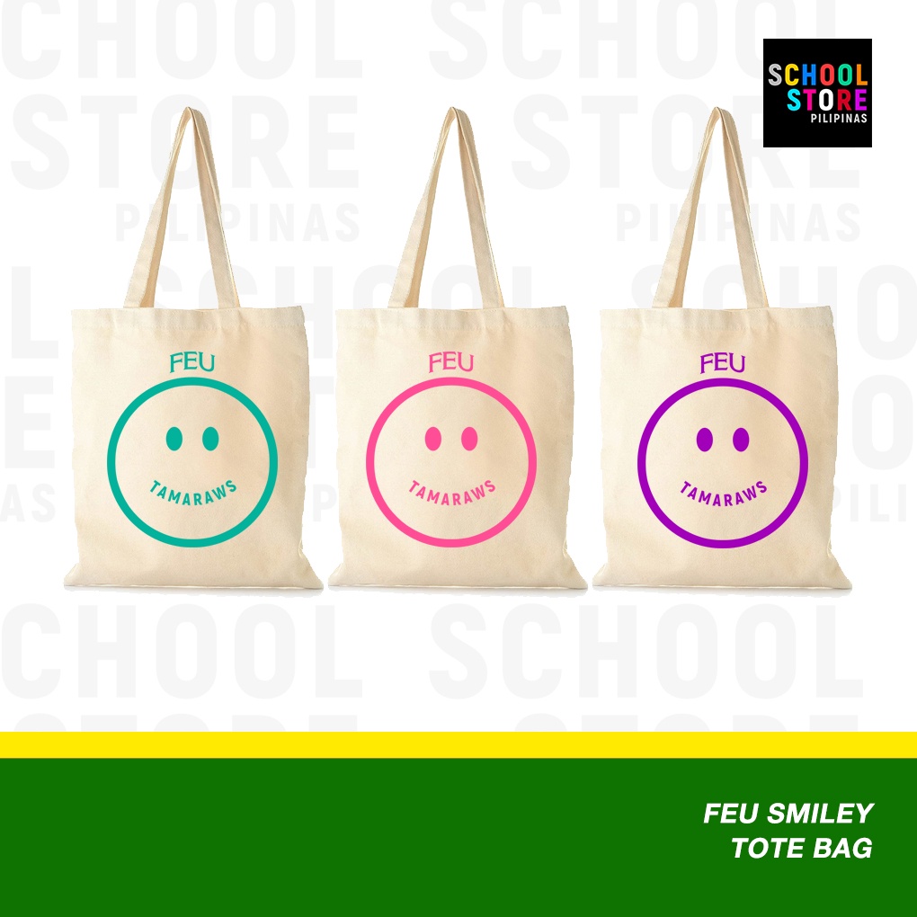 FEU Tamaraws TOTE BAG SMILEY - Far Eastern University KATSA BAG - FEU ... FEU Tamaraws TOTE BAG SMILEY - Far Eastern University KATSA BAG - FEU ...