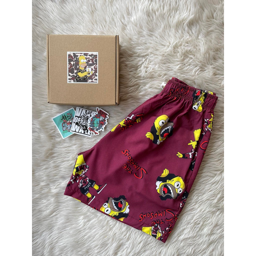 Original Bart Simpson Short | Shopee Philippines