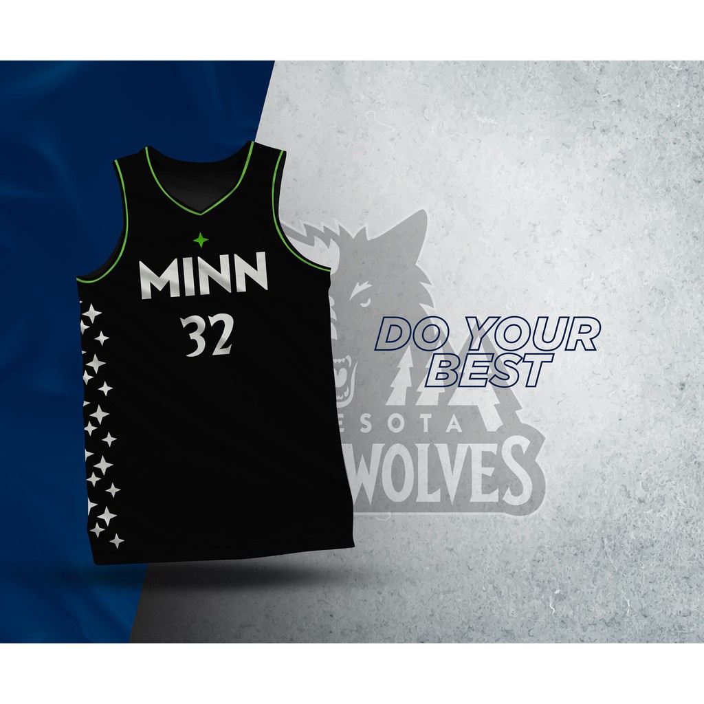 Karl-Anthony Towns #32 Minnesota Timberwolves City Edition Jersey ...