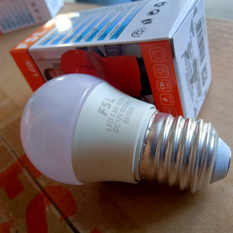 1.5W LED BULB DC FSL brand 45*80MM | Shopee Philippines