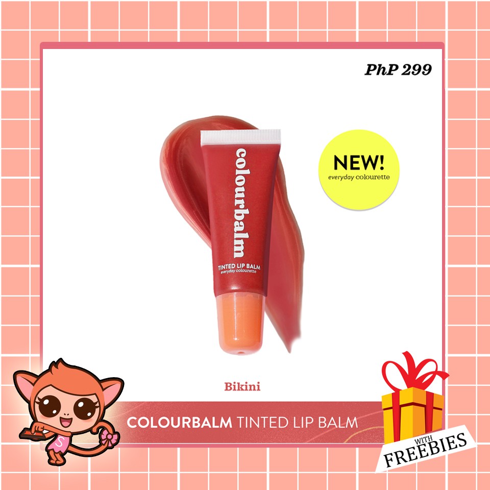 Colourette Colourbalm in Bikini [Tinted Lip Balm, Gloss Balm, Lip ...