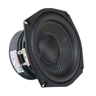 1PC 5.25 Inch Subwoofer Speaker 4 8 Ohm 60W Woofer Audio Modification 5 inch Deep Bass Bookshelf ...