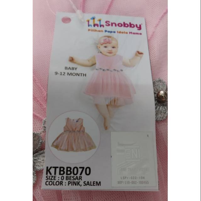 Snobby baby Dress ktbb070 | Shopee Philippines