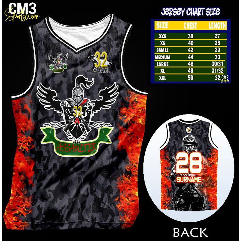 Customized Jersey Name and Number NBA Jersey Basketball Sando Casual ...