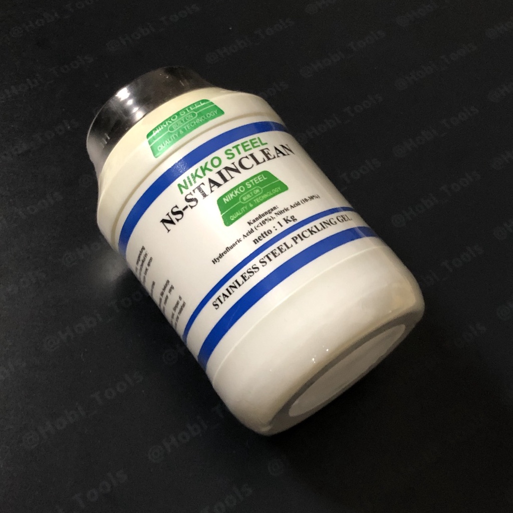 NIKKO STAINLESS STEEL CLEANER STAINCLEAN 1KG - CLEANING GEL 1 KG ...