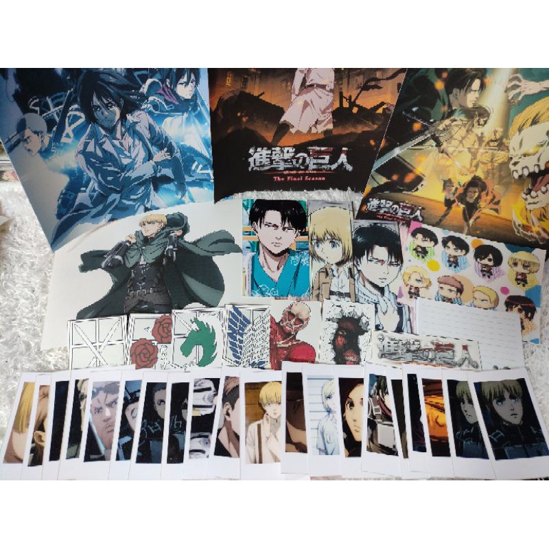 sohanshoppe Shingeki no kyojin kit Attack on titan kit aot kit | Shopee ...