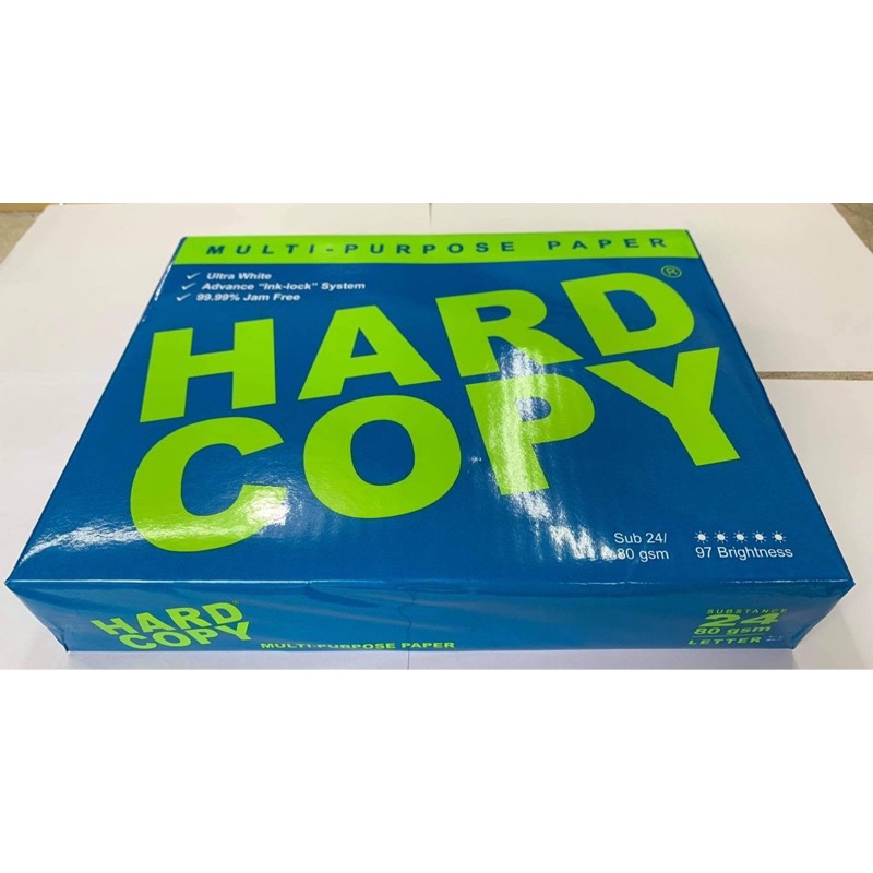Hard Copy or PaperOne bondPaper Short, a4 and long (70gsm or 80gsm ...