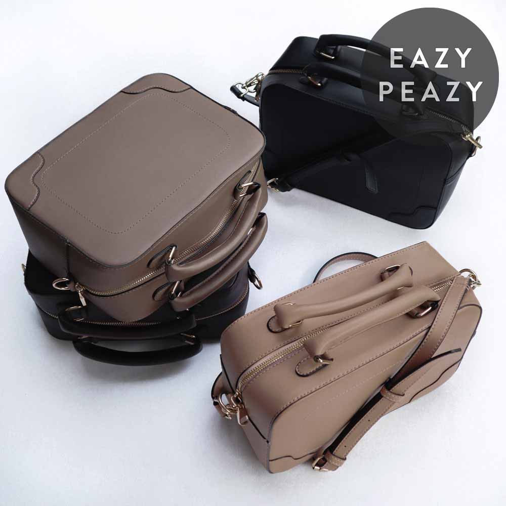 EazyPeazy Structured Box Bag (Sling Bag, Shoulder Bag, Hand Bag ...