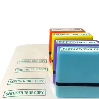 Office Stamp Rectangle (Annex, Exhibit, Certified True Copy) | Shopee ...