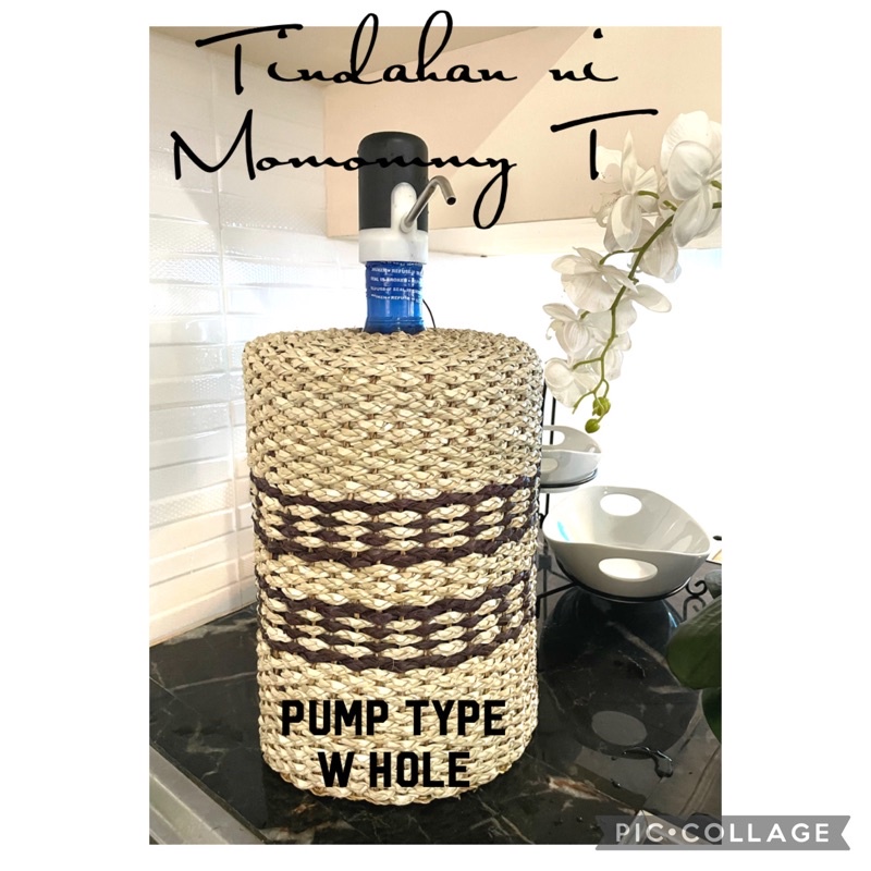 Water Galon Cover Round Type Handwoven | Shopee Philippines