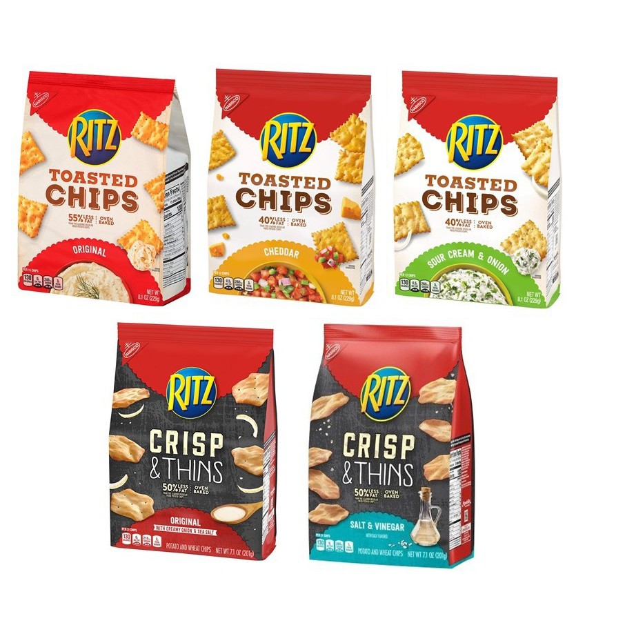 RITZ Toasted Chips 230g | Shopee Philippines