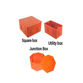 JUNCTION BOX / UTILITY BOX / COVER PVC ORANGE | Shopee Philippines
