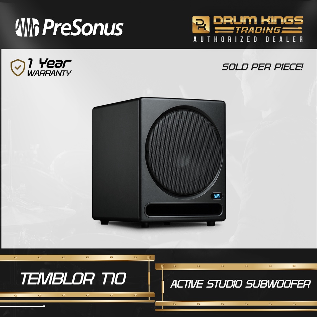 PreSonus Temblor T10 Active Studio Subwoofer | Shopee Philippines
