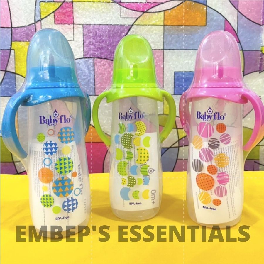 Babyflo Feeding Bottle with Handle 9oz | Shopee Philippines