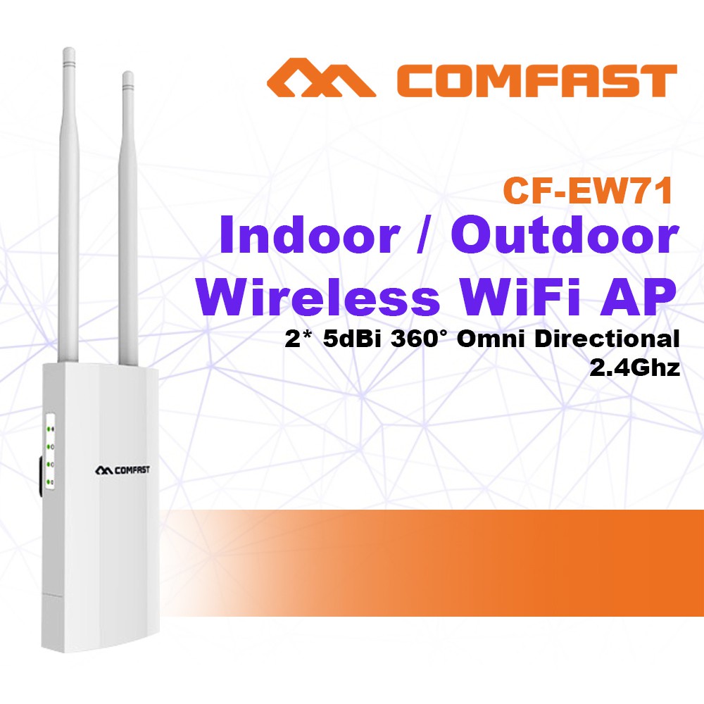 COMFAST CF-EW71 300Mbps Outdoor Access Point for PISO WIFI | Shopee ...