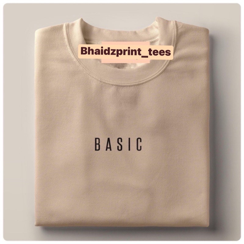 BASIC STATEMENT TSHIRT DESIGN FOR KIDS AND ADULT | Shopee Philippines