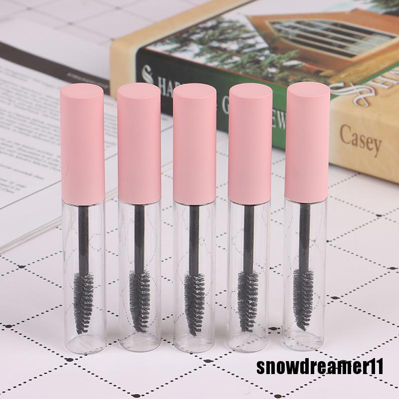 SNPH 5Pcs 10ml Empty Mascara Container Bottle Tube Empty Cosmetic Oil ...
