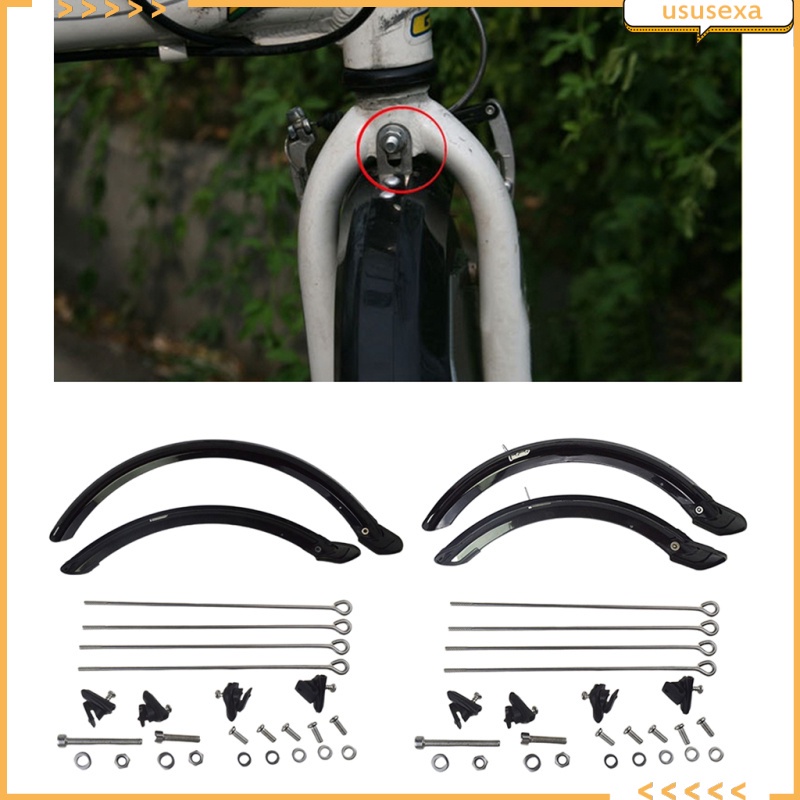 Bike Mudguard Set Unbreakable Mud Guard for 14 inch 20 inch Stopper ...