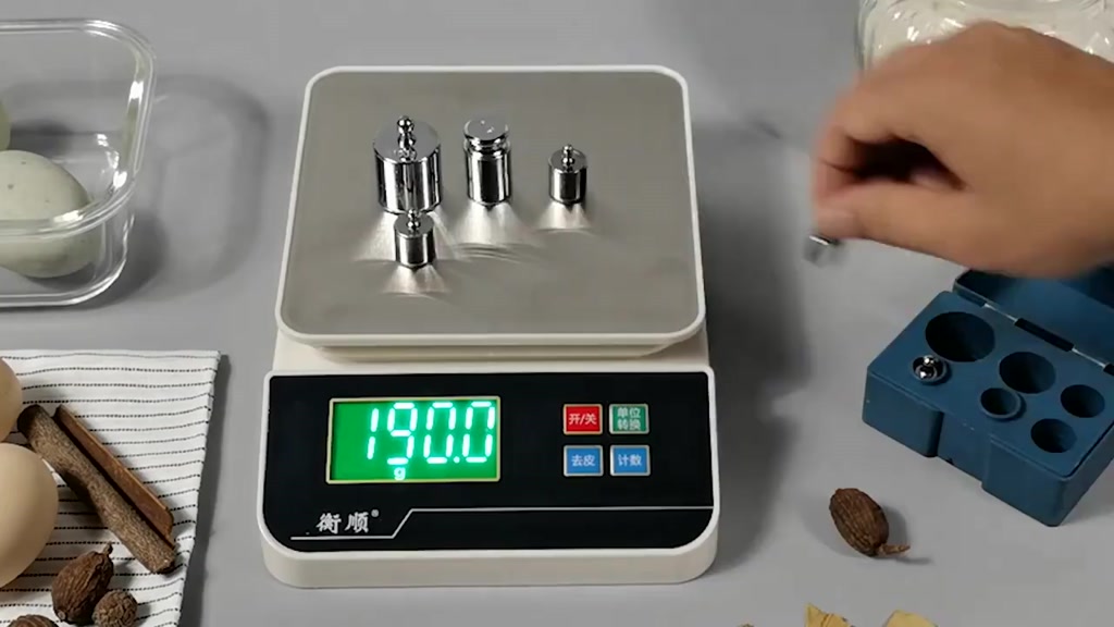 6kg/0.5g Waterproof Food Digital Weighing Scale Rechargeable Scale Digital LED Display Kitchen ...