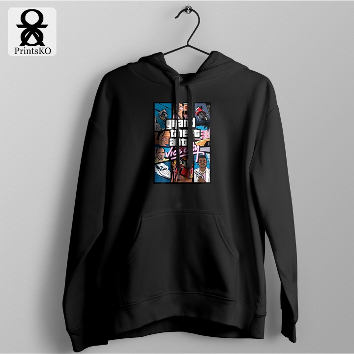 High Quality Hoodie / Jacket with Grand Theft Auto - Vice city cover ...