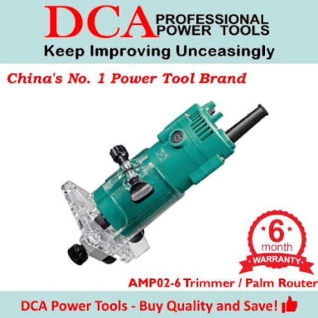 DCA Trimmer Palm Router AMP02-6 Original w/ Accesories | Shopee Philippines
