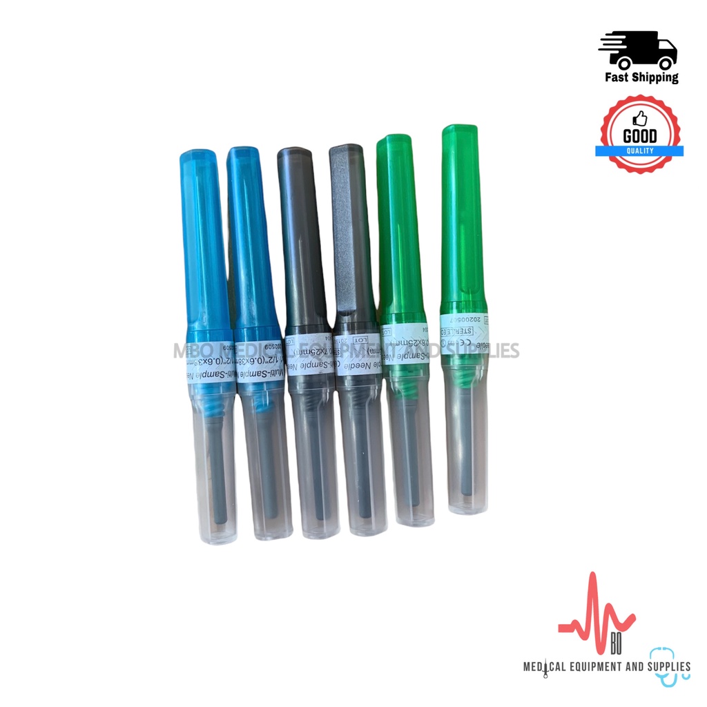 Multisample Needles 21g 22g 23g | Shopee Philippines