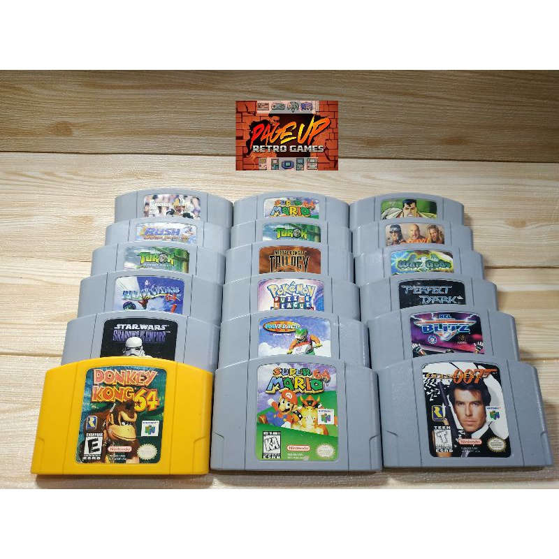N64 Game Carts U.S Original. | Shopee Philippines