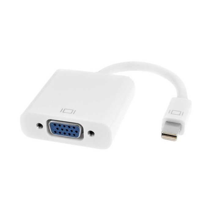 Thunderbolt MINI Display Port TO VGA Converter Adapter/ MINI DP TO VGA ...