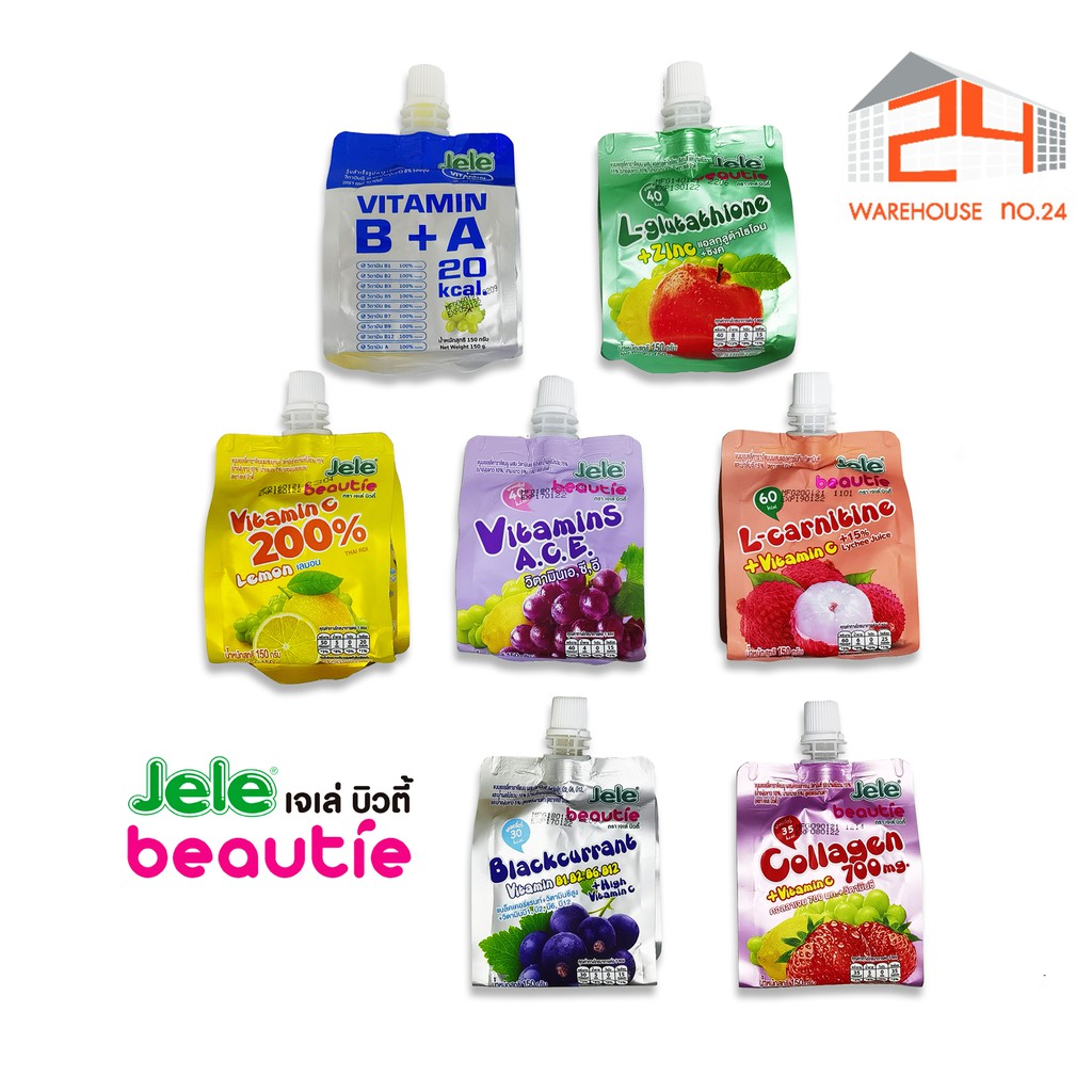 Fast Delivery 24 Hours Jele Beautie Beauty Assorted Fruit Flavored ...