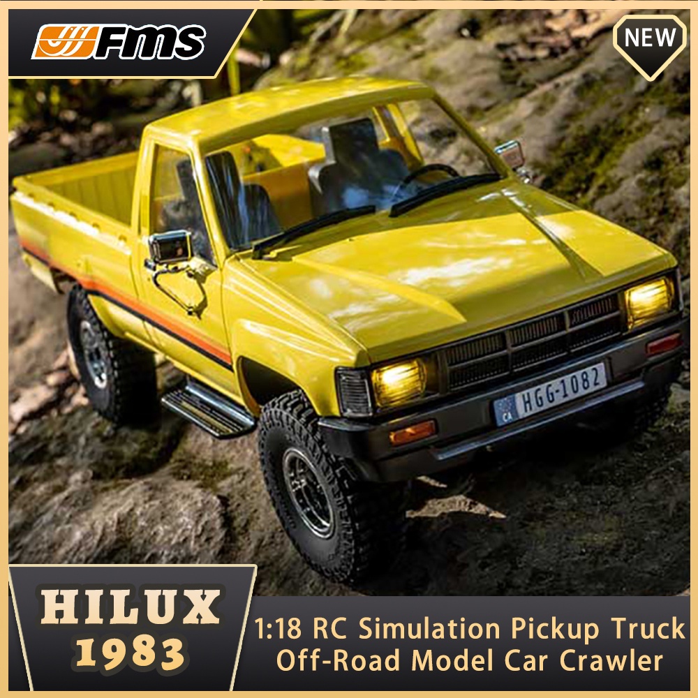 NEW FMS HILUX 1983 1:18 RC Electric Remote Control 4WD Simulation MINI ...
