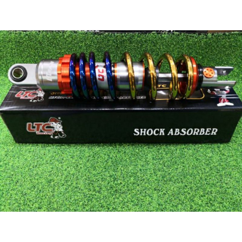 LTC RACING SHOCK FOR MIO GOLD/BLUE (265mm-275mm) | Shopee Philippines