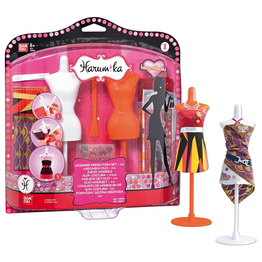 ** Old Pack Can't Choose Pattern Bandai Harumika Designer Dress Form ...