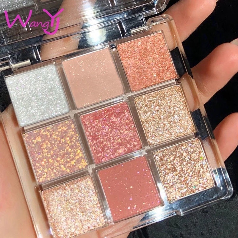 JADED 9 color Eyeshadow Palette Matte Pearl Glitter | Shopee Philippines