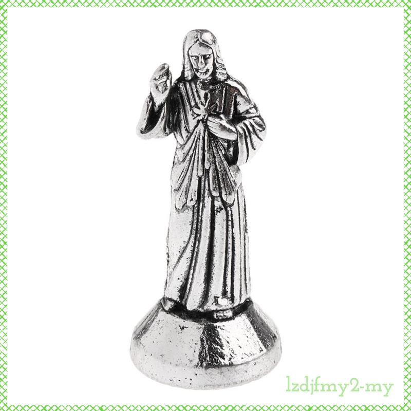 Flying cars Divine Mercy Jesus Statue Catholic Collectables 5cm Alloy ...