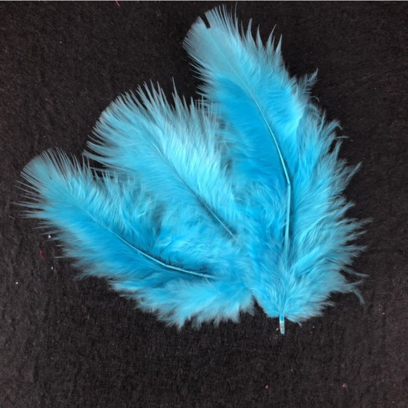 100pcs Natural Feathers Decor Small Floating Colorful Feather Plume ...