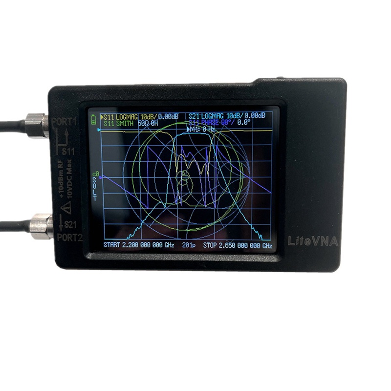 New LiteVNA 6Ghz VNA 2.8Inch LCDHF VHF UHF UV Vector Network Analyzer ...