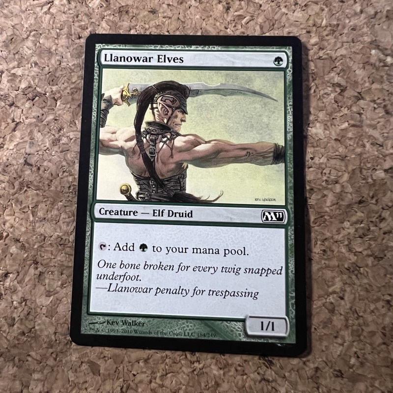 MTG LLANOWAR ELVES | ELF DRUID | GREEN | MAGIC THE GATHERING | Shopee ...
