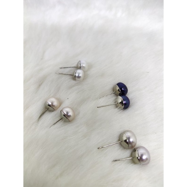 Super Freshwater Pearl Earrings | Shopee Philippines