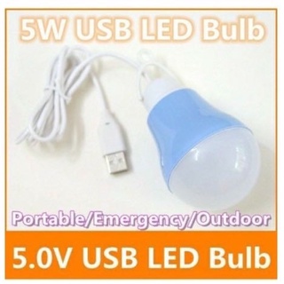 5W DC5v USB LED Bulb USB lamp portable white light | Shopee Philippines