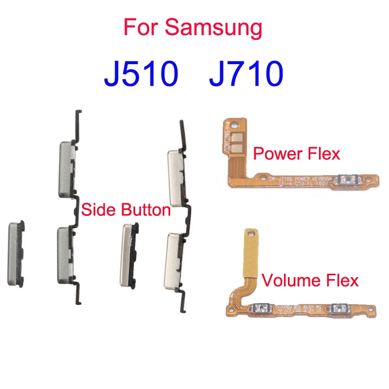 Power Volume Button Flex For Samsung Galaxy J510 J710 J5 J7 2016 | Shopee Philippines