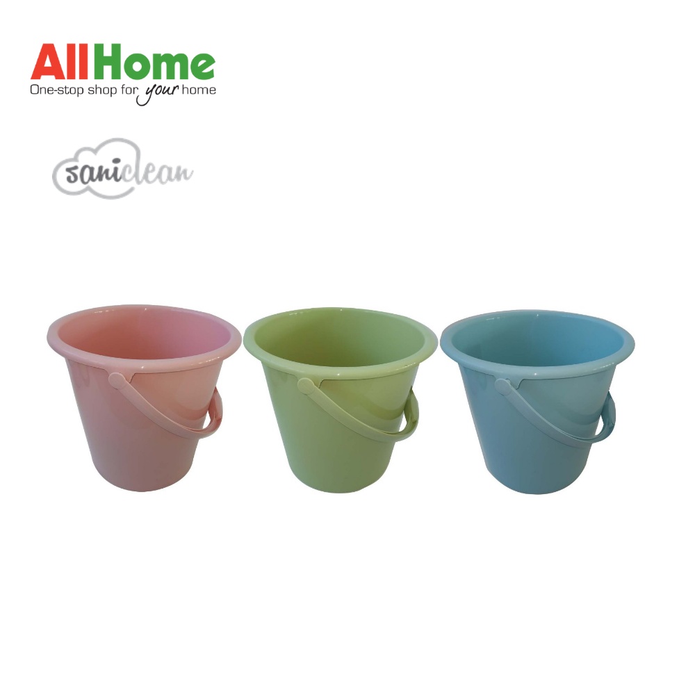 LS SANICLEAN Plastic Pail Pastel Color | Shopee Philippines