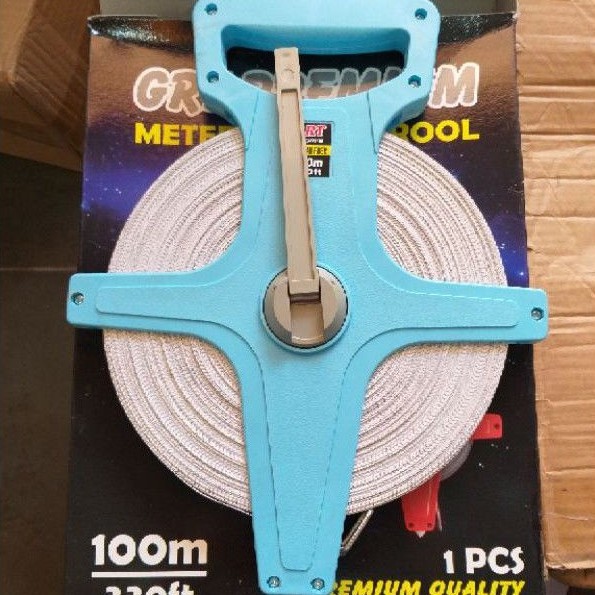 100 Meter Step-on Soil Meter 100 Meter Roll Meter 100M Fiber Roll ...
