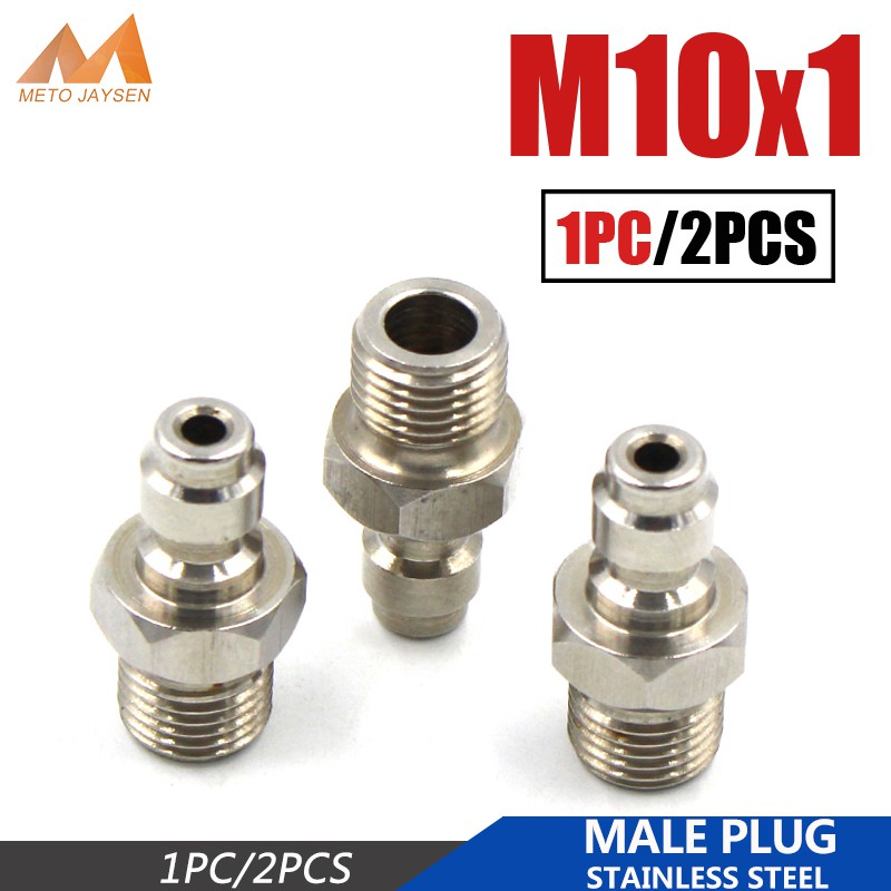 [Ready Stock COD] PCP DIY Tools Pneumatic Quick Coupler M10x1 Male Plug ...