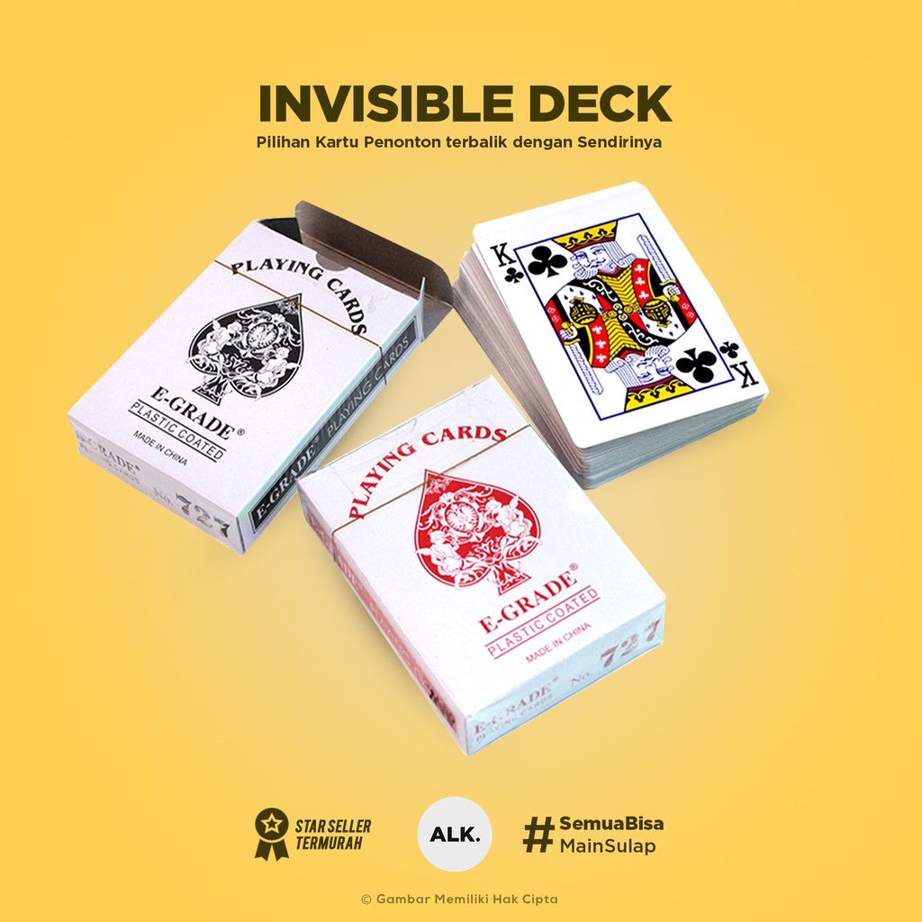 Invisible Deck (Card Magic Tool) | Shopee Philippines