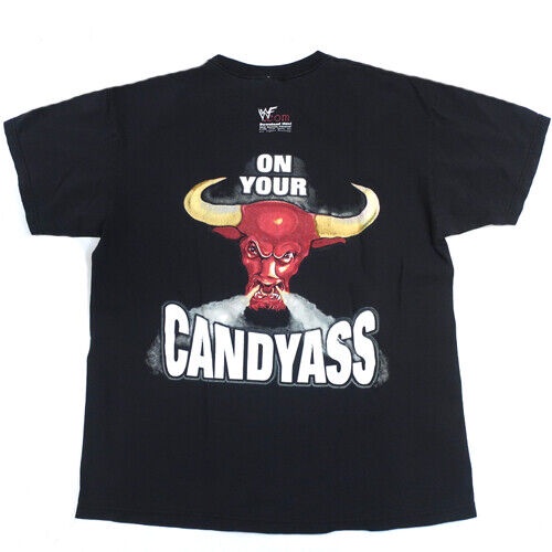 The Rock Layeth The Smacketh Down Tshirt Wwf Wrestling Dwayne Johnson ...