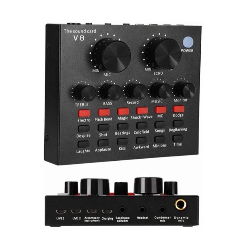 Shop v8 sound card for Sale on Shopee Philippines