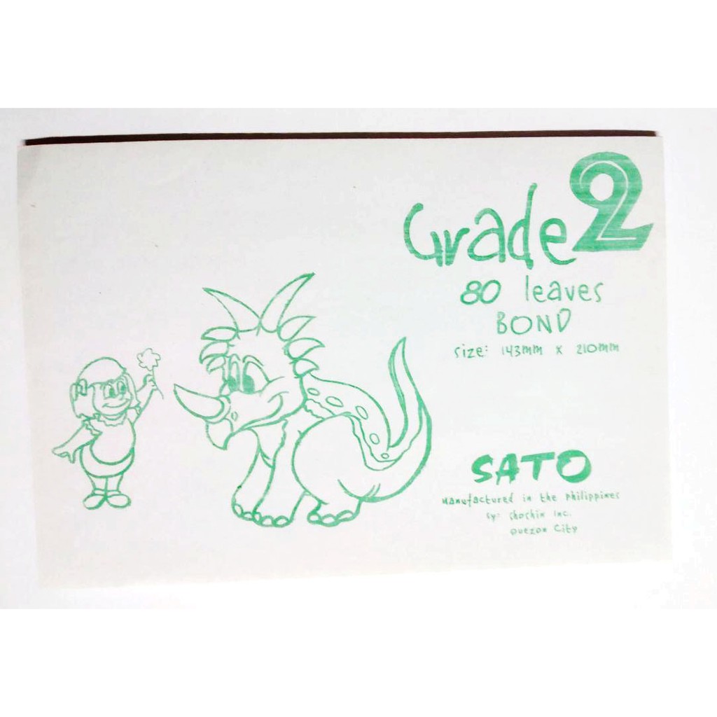 Grade Pad paper (Grade 2 / Pad) | Shopee Philippines