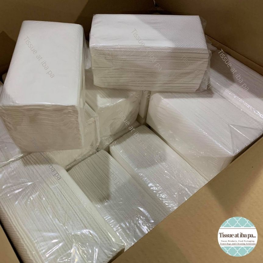 Paper Towel Interfolded Tissue 100% Virgin Pulp 1Ply 1150 pulls 30 ...