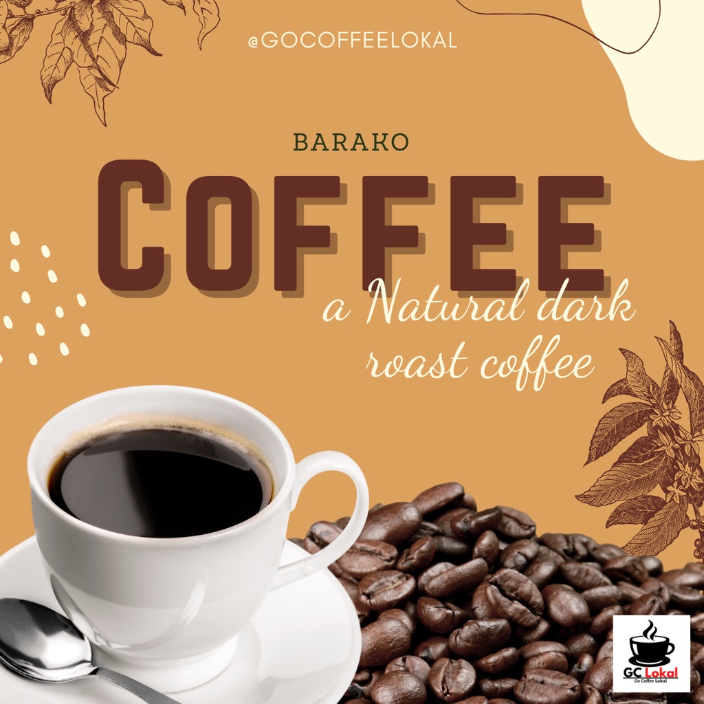 BARAKO COFFEE 1000 grams dark roast French press cold brew coarse ...