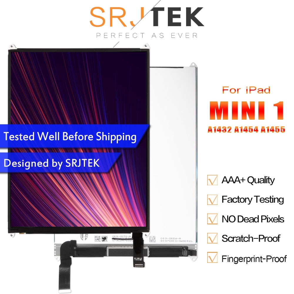 7.9"LCD For iPad Mini 1 mini1 A1432 A1454 A1455 LCD Display Matrix ...